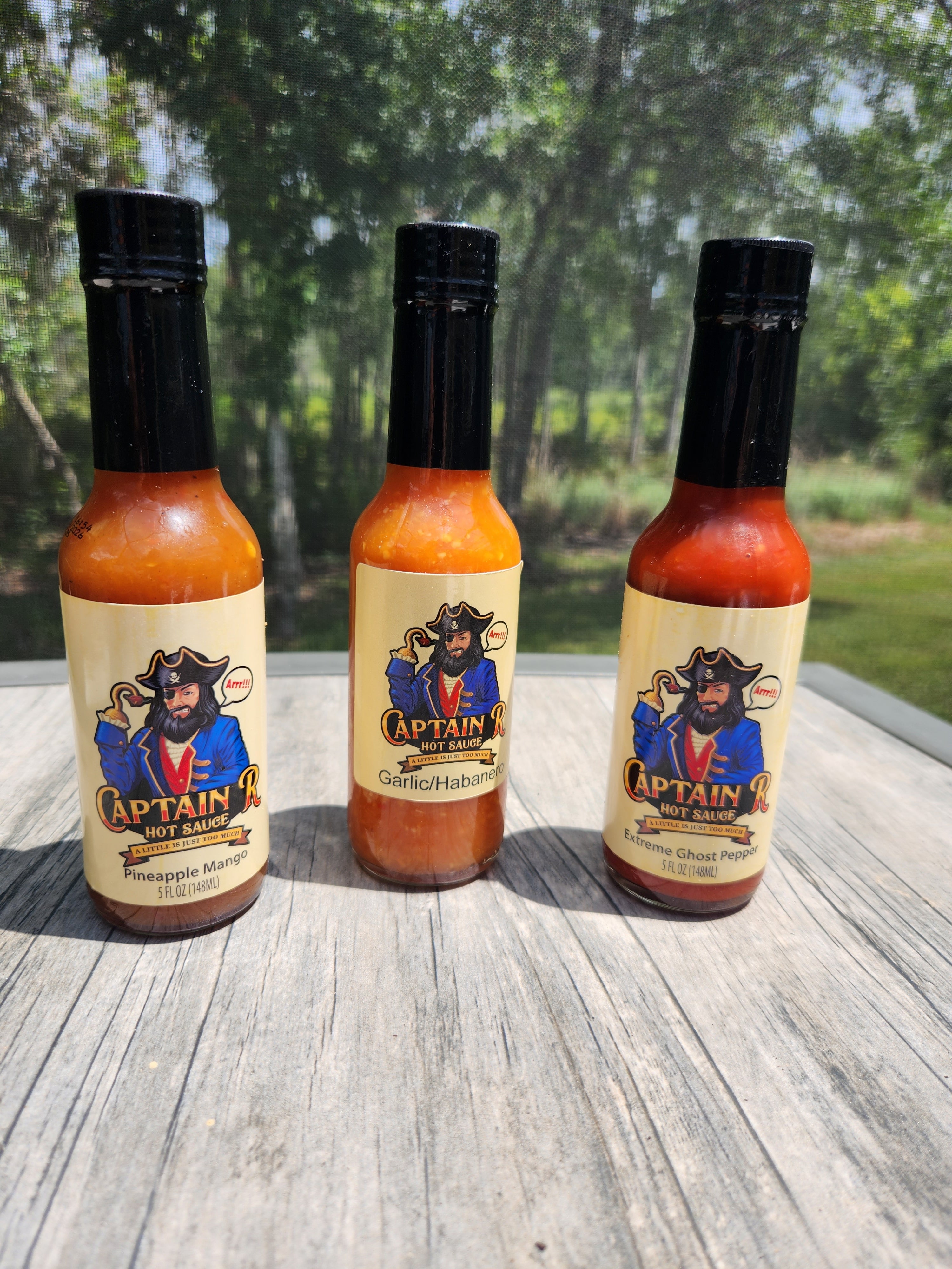 Captain R Hot Sauces